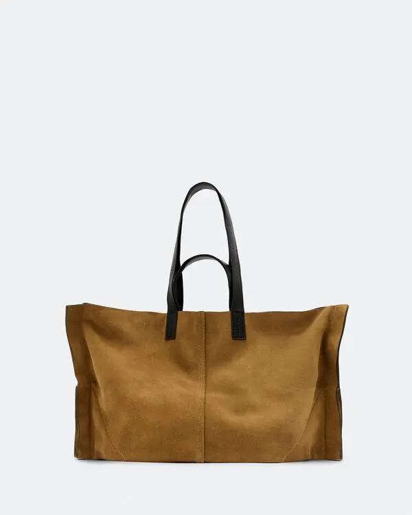 ALLSAINTS Lutece Reversible Suede Tote Bag