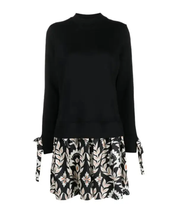 La DoubleJ Sporty Floral-print Minidress