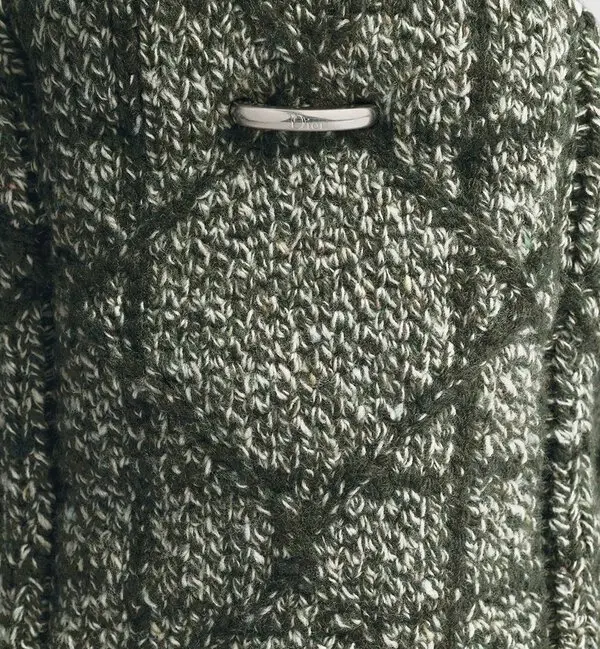 Dior Medium Médaillon Messenger Flap Bag