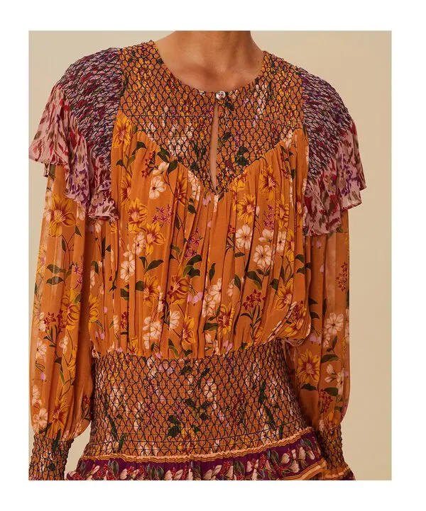 Farm Rio Floral-print Dress