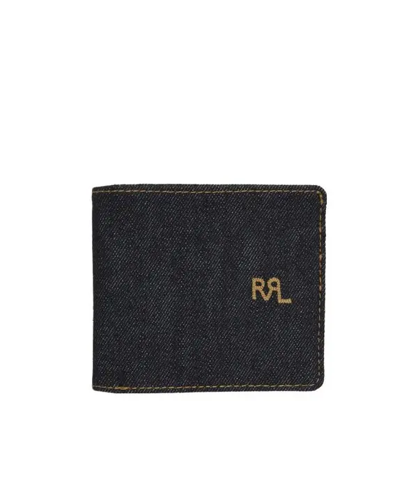 Ralph Lauren Selvedge Denim Bifold Wallet - Black