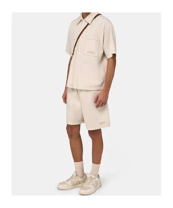 Amiri Drawstring Logo Shorts