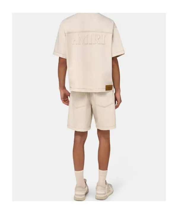Amiri Drawstring Logo Shorts