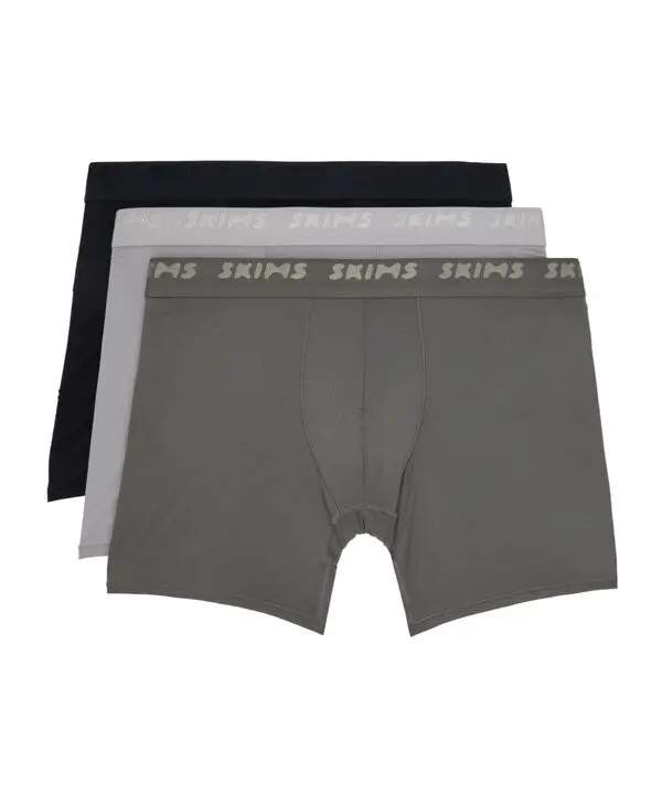 SKIMS Logo Boxer Briefs Three-pack