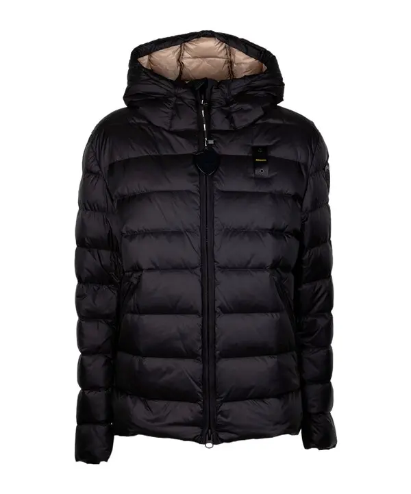 BLAUER. Quilted Hooded Jacket
