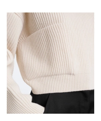 Alaïa Ribbed-knit Wool And Cashmere Sweater