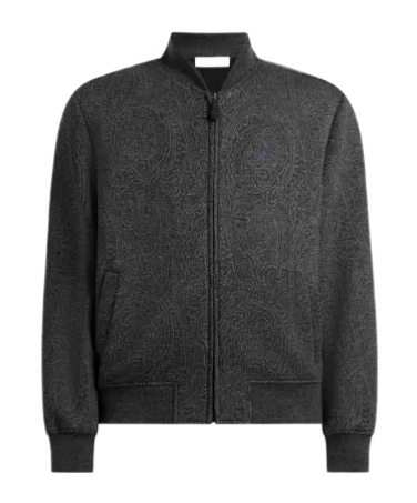 Etro Jacquard Bomber Jacket With Arnica Motif