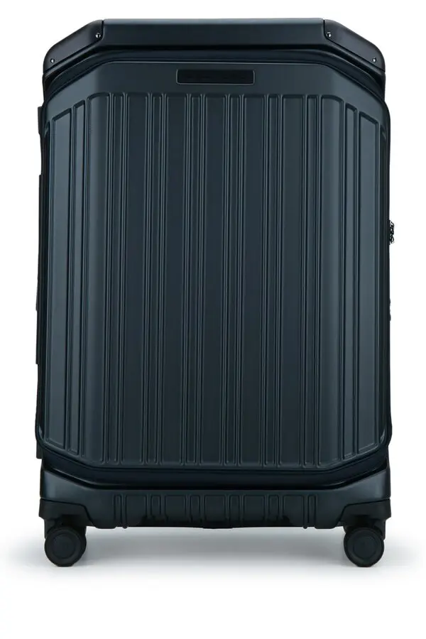 PIQUADRO Medium Front Opening 4-wheel Trolley Bag For - Bluo