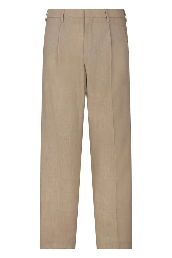 SLOWEAR Tailored Trousers In Soft Virgin Wool