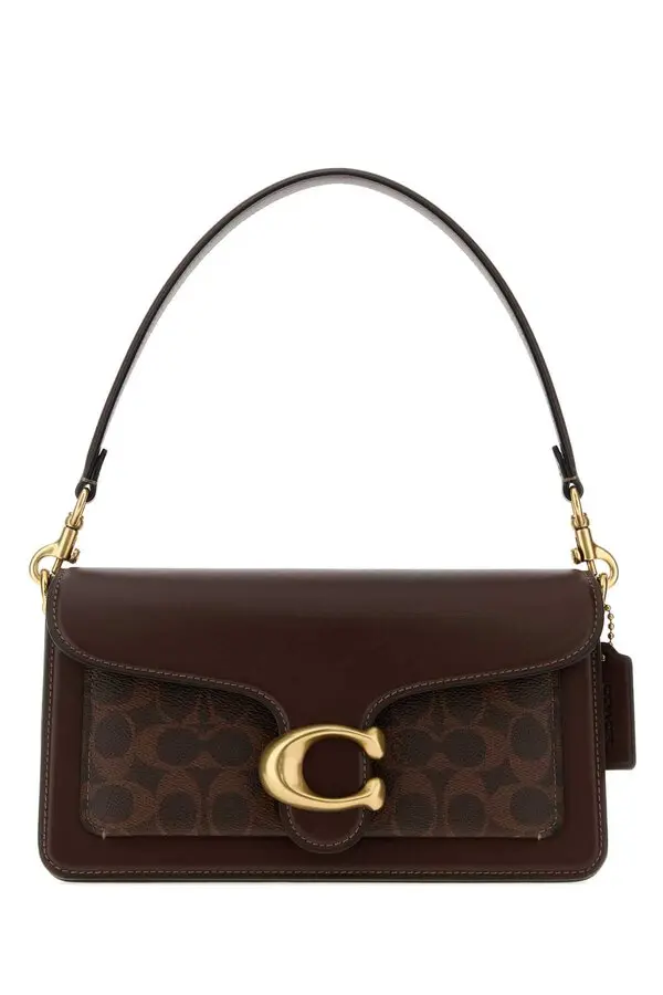 COACH NEW YORK Tabby 26 Leather Handbag With Antiqued Gold Hardware