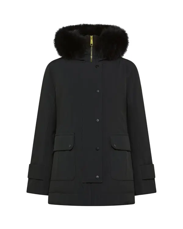 Peuterey Fur-trim Hooded Down Parka