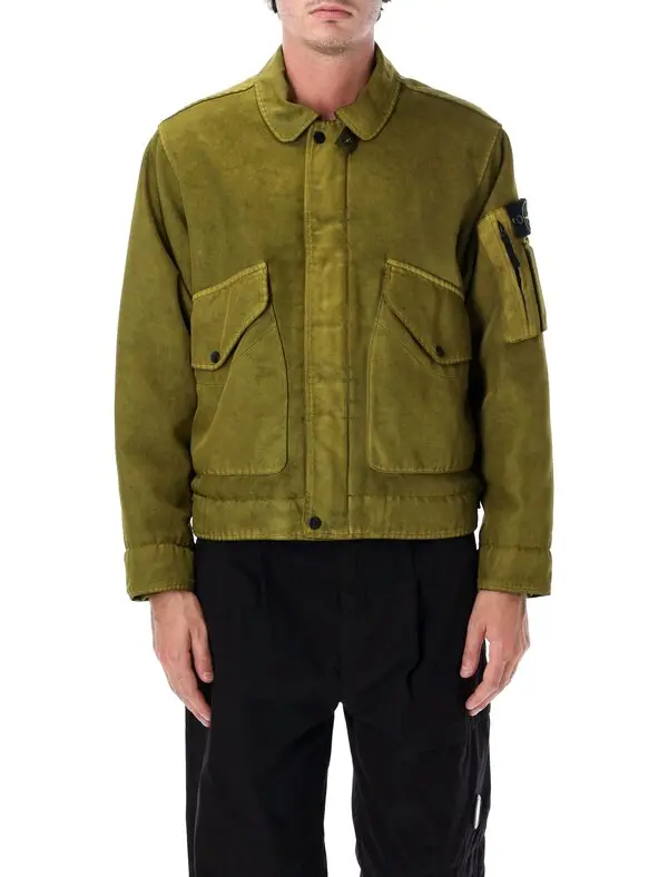 Stone Island Cotton-blend Field Jacket