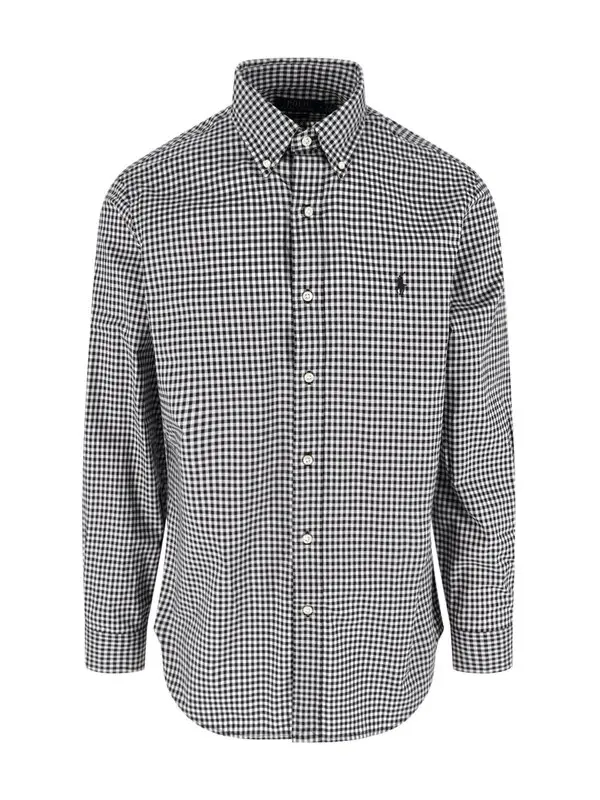Polo Ralph Lauren Gingham Button-down Shirt - Black