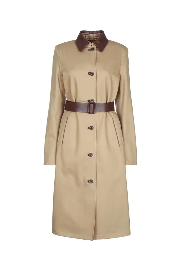 JACOB COHЁN Reversible Trench Coat - Camel