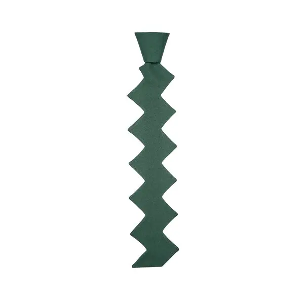 ZARS LONDON The Chevron Tie - Green
