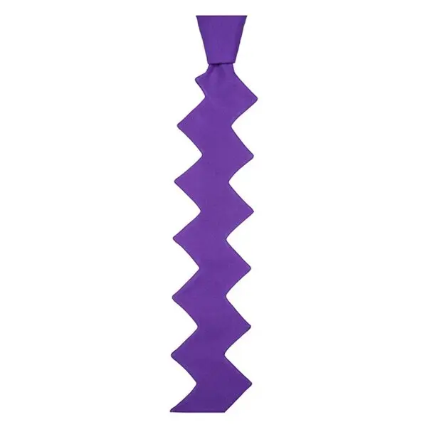 ZARS LONDON The Chevron Tie - Purple