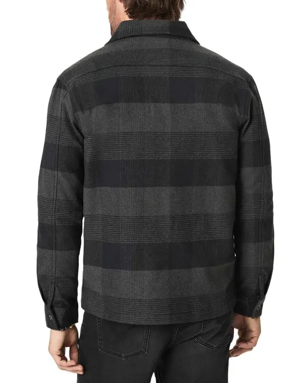 John Varvatos Grafton Flannel Check Shirt Jacket