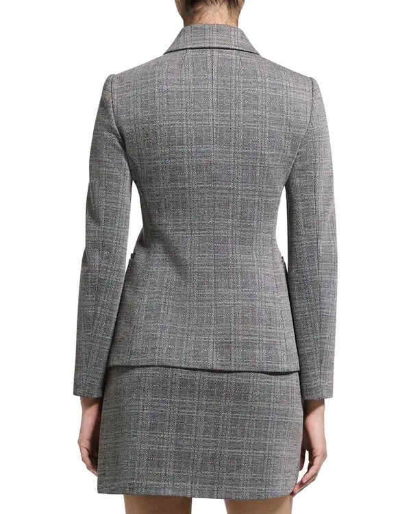 Theory Button Front Cutaway Blazer