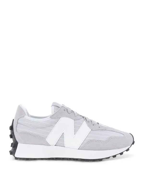 NEW BALANCE 327 Suede Sneakers - Rain Cloud