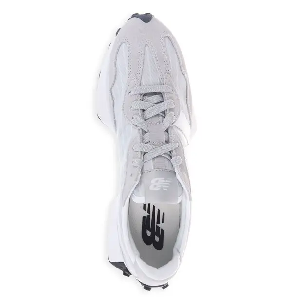 NEW BALANCE 327 Suede Sneakers - Rain Cloud