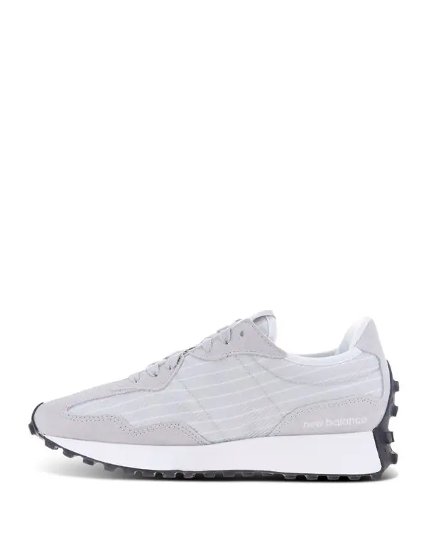 NEW BALANCE 327 Suede Sneakers - Rain Cloud