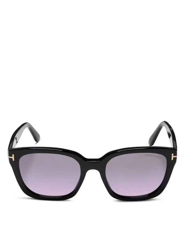 TOM FORD Square Sunglasses, 53mm