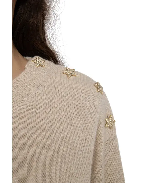Zadig&Voltaire Swyna Wool-blend Round Neck Sweater