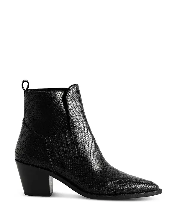 Zadig&Voltaire Tyler Neo Soft Wild Leather Ankle Boots