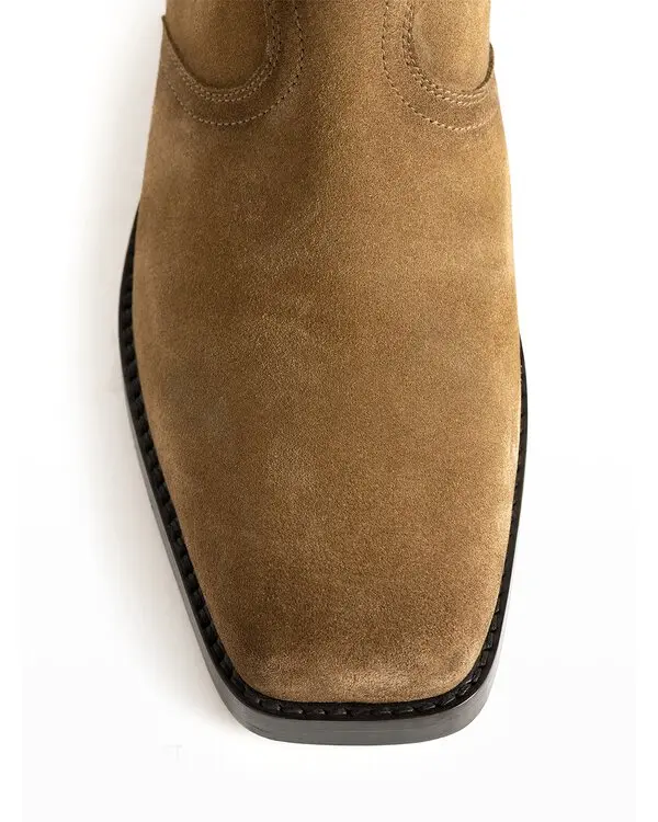 Zadig&Voltaire Igata Suede Western Ankle Boots
