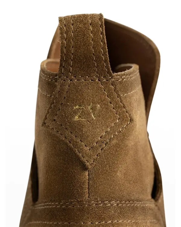Zadig&Voltaire Igata Suede Western Ankle Boots