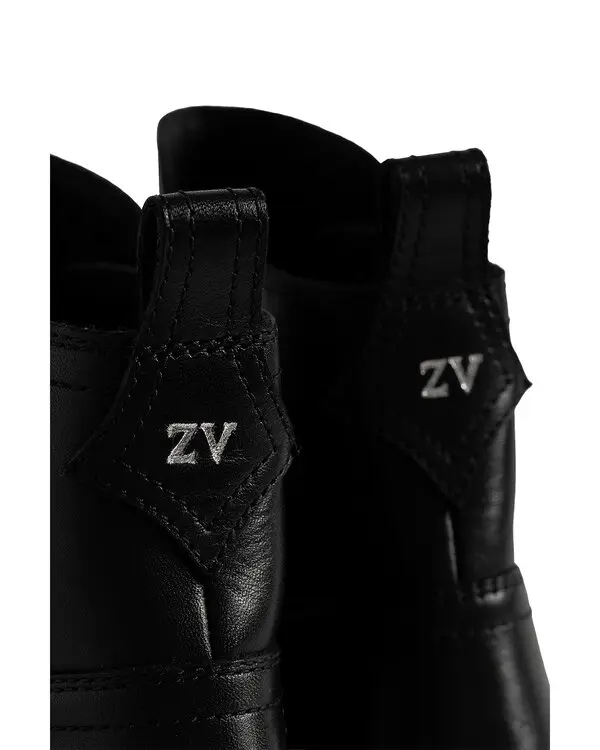 Zadig&Voltaire Igata Leather Ankle Boots