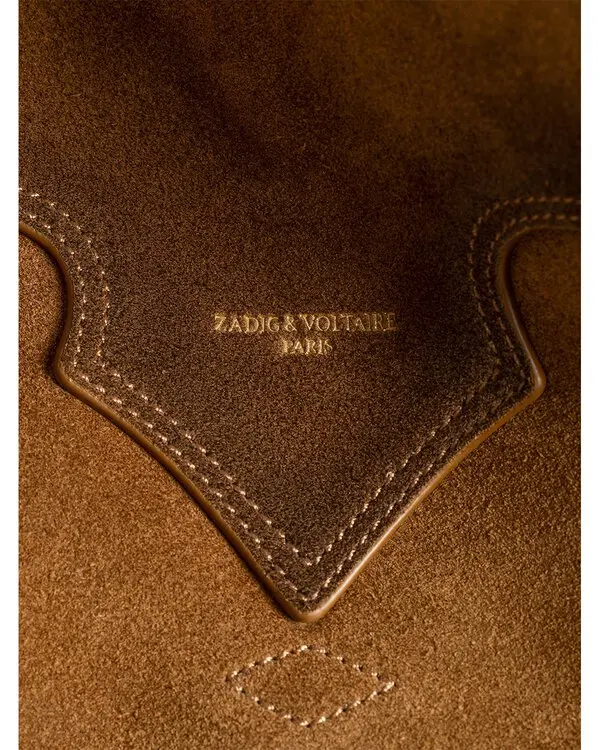 Zadig&Voltaire Jane Suede Western Hobo Bag