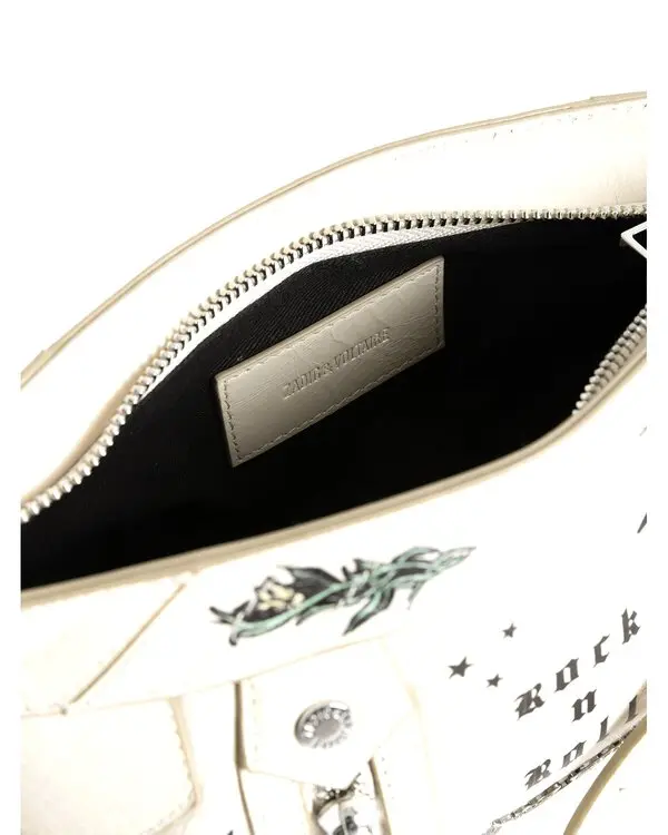 Zadig&Voltaire Sunny Mood Tattoo Leather Crossbody Bag