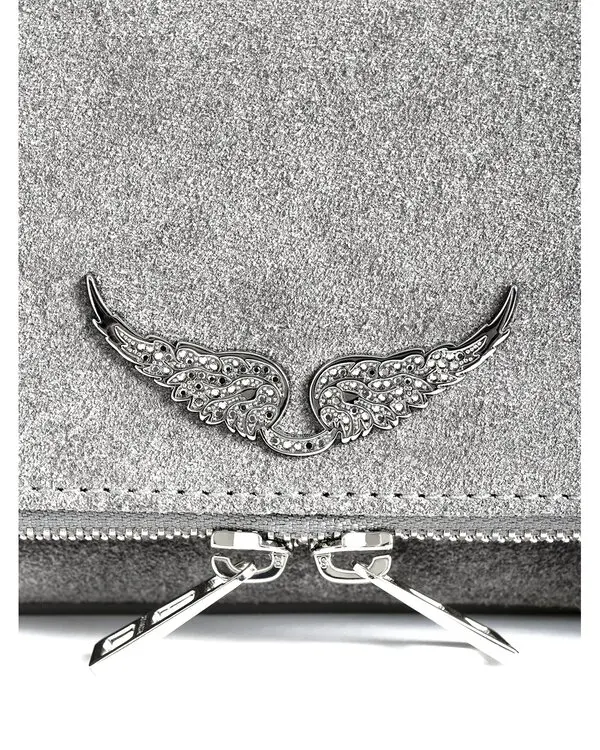 Zadig&Voltaire Rock Suede Shoulder Bag - Road