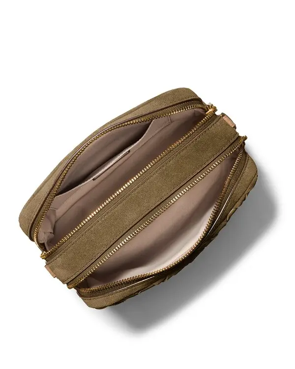 Michael Kors Bryant Medium Double Zip Chain Camera Bag - Loden