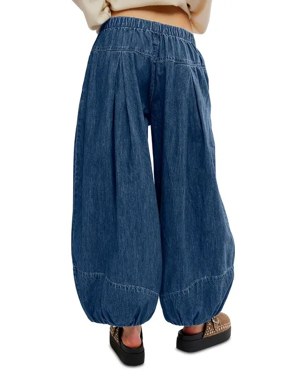 Free People Moonflower Cotton Balloon Leg Jeans