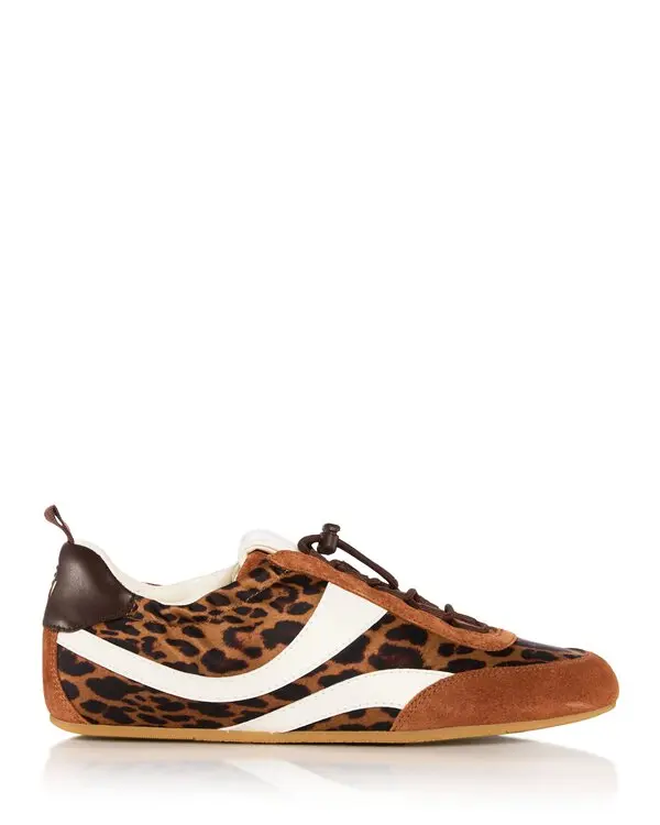 STUART WEITZMAN Vander Ballet Leopard Sneakers