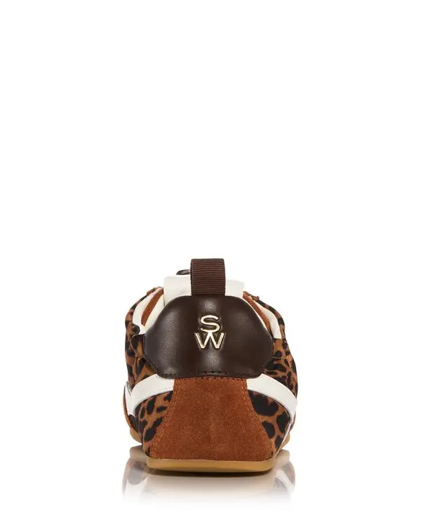 STUART WEITZMAN Vander Ballet Leopard Sneakers