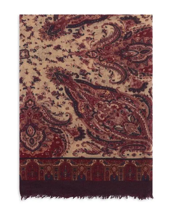 Gerard Darel Solane Wool Blend Scarf - Pink