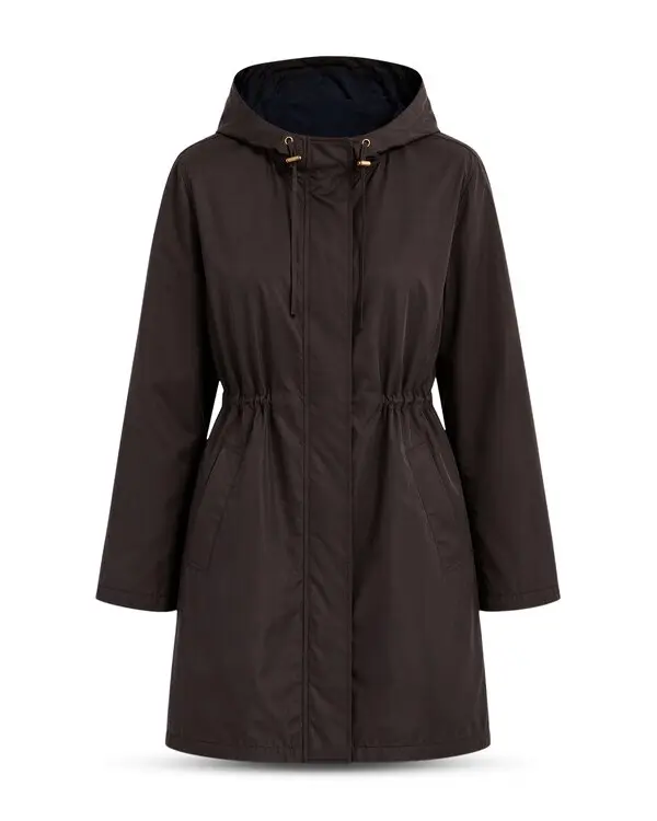 Gerard Darel Velia Hooded Trench Coat