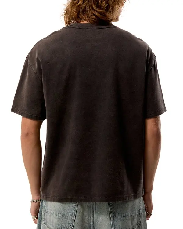 PACSUN Righteous Ruler Cotton Crewneck Graphic T-shirt - Black