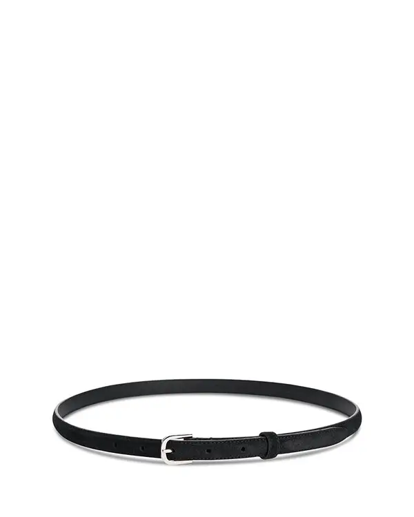 TOTEME Thin Suede Belt
