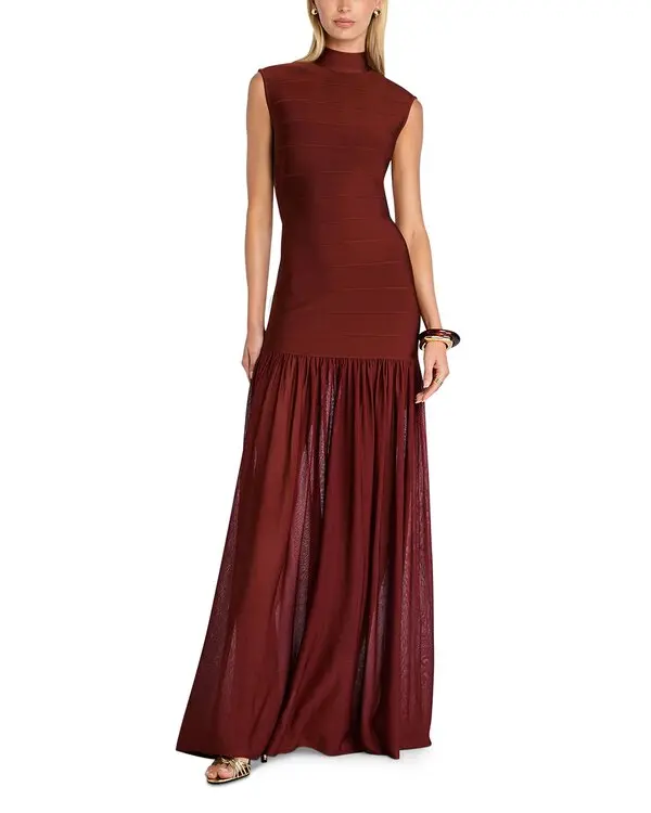 Retrofete Zosima Bandage Maxi Dress