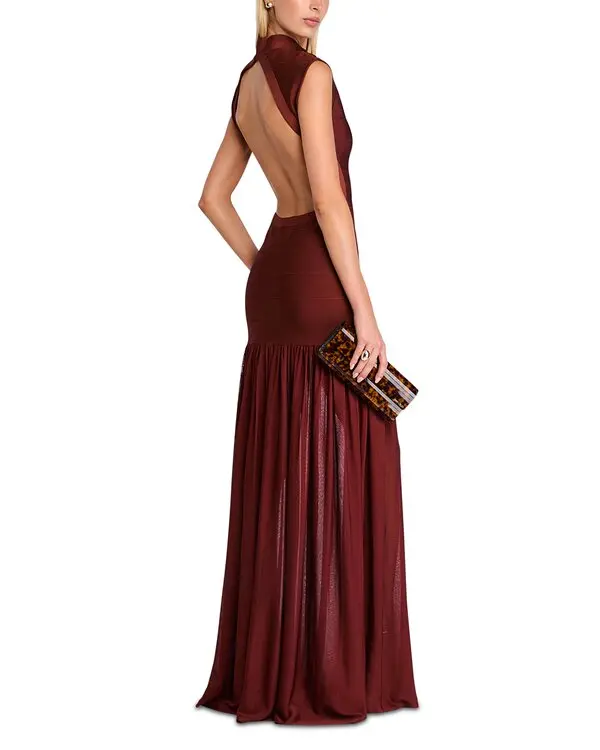 Retrofete Zosima Bandage Maxi Dress