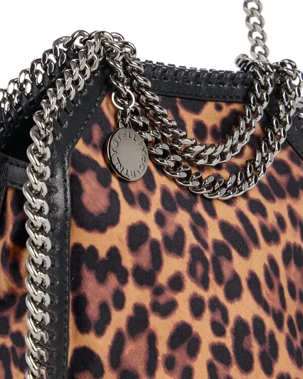 Stella McCartney Falabella Print Tiny Tote - Leopard