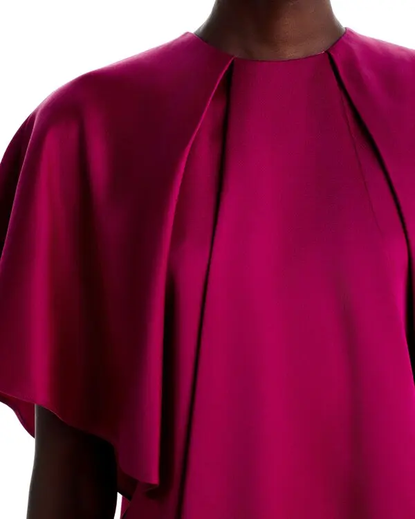 Stella McCartney Satin Cape Mini Dress
