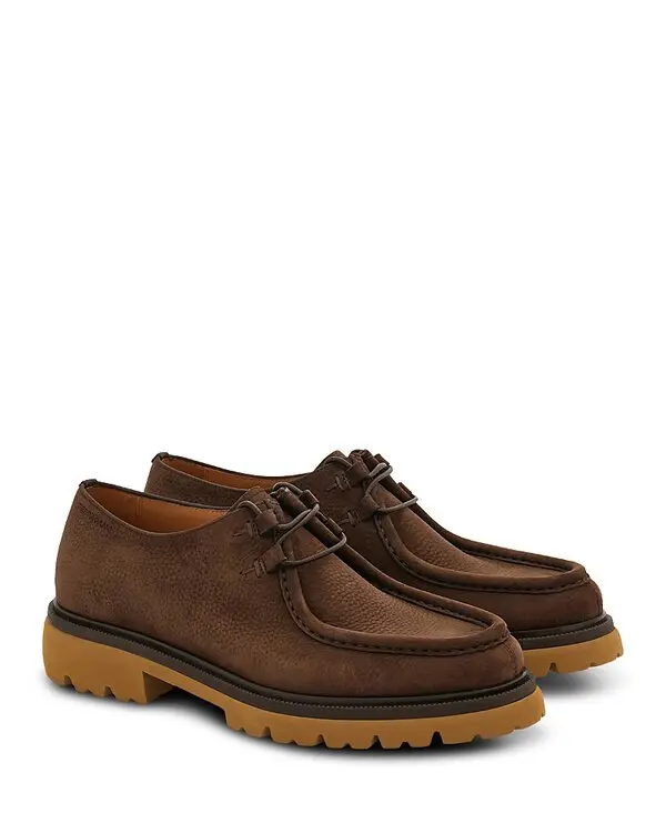 FERRAGAMO Chunky Lace Up Loafers
