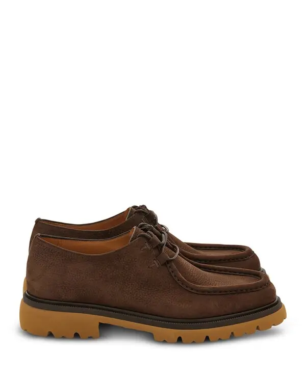 FERRAGAMO Chunky Lace Up Loafers
