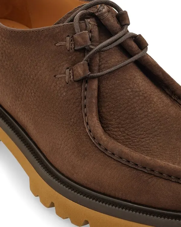 FERRAGAMO Chunky Lace Up Loafers