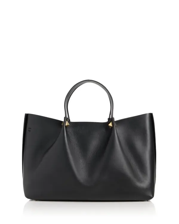 Valentino Garavani Vlogo Large Soft Leather Tote